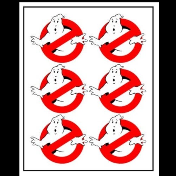 Design | Genuine Ghostbusters Logo Laminated Vinyl Stickers 591 | Poshmark
